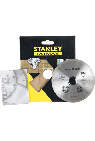 Stanley Sta38002-Xj Elmaslı 115*22,2 Mm Seramik Fayans Kesici