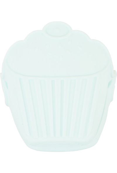 Tantitoni Silikon Mint Cupcake Şekilli Fırın Eldiveni