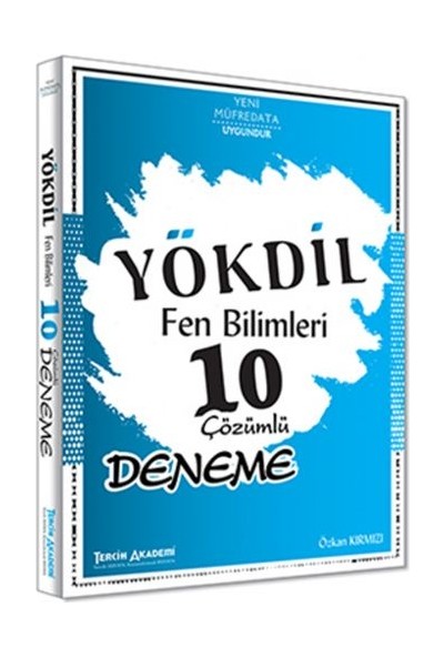 Tercih Akademi Yökdil Fen Bilimleri 10 Çözümlü Deneme - Özkan Kırmızı Tercih Akademi Yökdil Fen Bilimleri 10 Çözümlü Deneme - Özkan Kırmızı