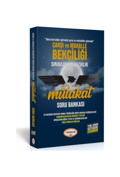 Yediiklim Yayınları Çarşı Ve Mahalle Bekçiliği Sınavlarına Hazırlık Mülakat Soru Bankası Yediiklim Yayınları Çarşı Ve Mahalle Bekçiliği Sınavlarına Hazırlık Mülakat Soru Bankası