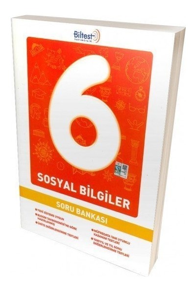 Biltest 6. Sınıf Sosyal Bilgiler Soru Bankası 2019 Müfredat Biltest 6. Sınıf Sosyal Bilgiler Soru Bankası 2019 Müfredat