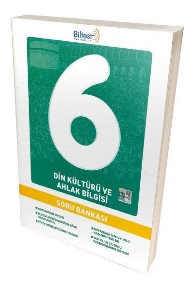 Biltest 6. Sınıf Din Kültürü Ve Ahlak Bilgisi Soru Bankası 2019 Müfredat Biltest 6. Sınıf Din Kültürü Ve Ahlak Bilgisi Soru Bankası 2019 Müfredat