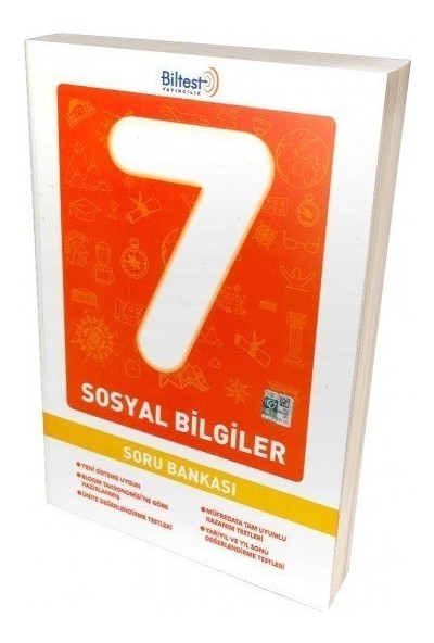 Biltest 7. Sınıf Sosyal Bilgiler Soru Bankası 2019 Müfredat Biltest 7. Sınıf Sosyal Bilgiler Soru Bankası 2019 Müfredat