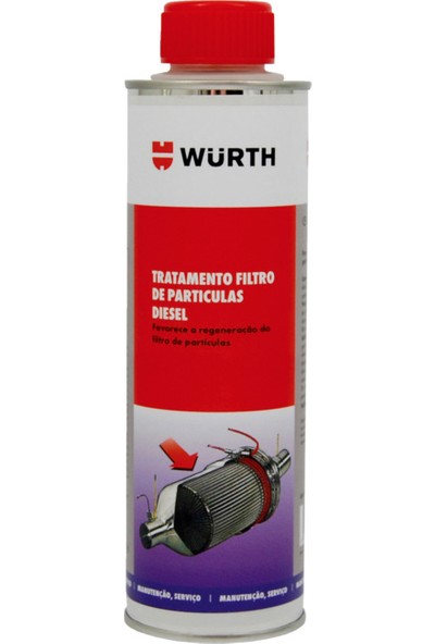 Würth Dizel Partikül Filtre Temizleyici 300 ml Würth Dizel Partikül Filtre Temizleyici 300 ml