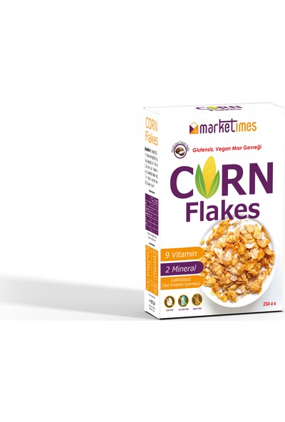 Corn Flakes Yerli Üretim Mısır Gevreği Glutensiz Corn Flakes Yerli Üretim Mısır Gevreği Glutensiz