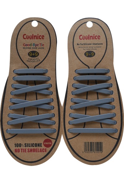 Coolnıce Bağlanmayan Silikon Bağcık-Yetişkin Boy Coolnıce Bağlanmayan Silikon Bağcık-Yetişkin Boy