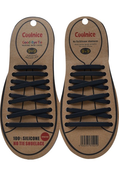 Coolnıce Bağlanmayan Silikon Bağcık-Yetişkin Boy Coolnıce Bağlanmayan Silikon Bağcık-Yetişkin Boy