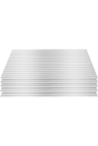 Caretta Özel Renkli Oluklu Mukavva Gümüş Caretta Özel Renkli Oluklu Mukavva Gümüş