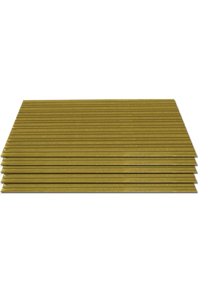 Caretta Özel Renkli Oluklu Mukavva Altın Caretta Özel Renkli Oluklu Mukavva Altın