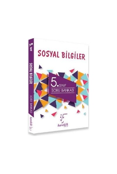 Karekök Yayınları 5.Sınıf Sosyal Bilgiler Soru Bankası