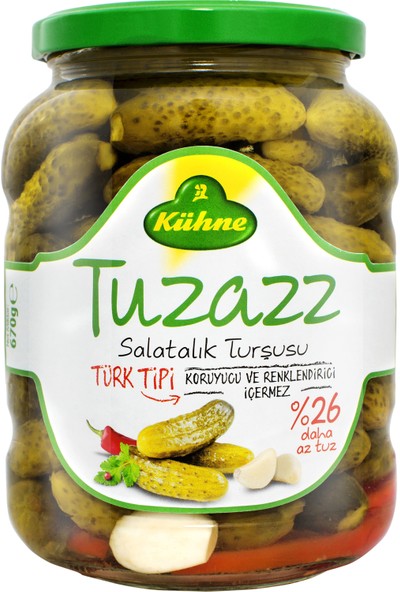 Kühne Az Tuzlu Kornişon Turşu 720 ml Kühne Az Tuzlu Kornişon Turşu 720 ml
