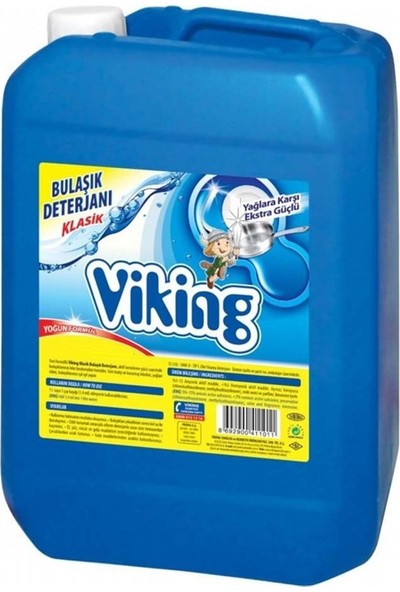 Viking Klasik Bulaşık Deterjanı 4 Lt Viking Klasik Bulaşık Deterjanı 4 Lt