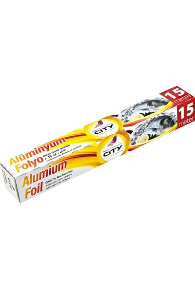 New City Alüminyum Folyo 15 Mt