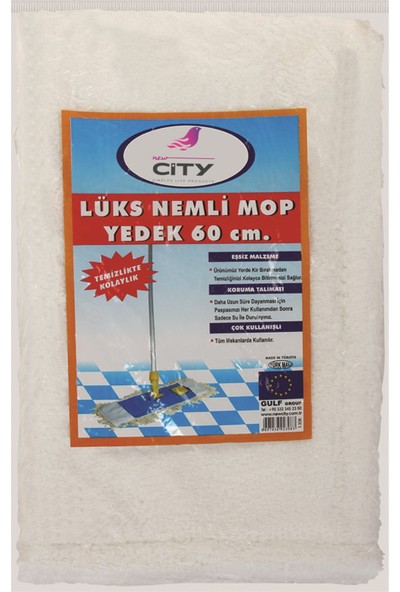 New City Nemli Mop 60 Cm Yedek New City Nemli Mop 60 Cm Yedek