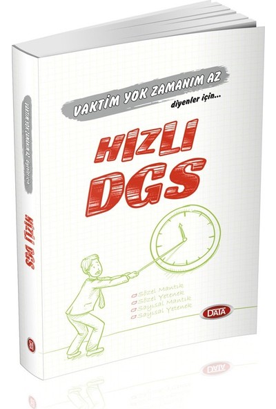 Data Yayınları Vaktim Yok Zamanım Az Diyenler İçin Hızlı DGS Data Yayınları Vaktim Yok Zamanım Az Diyenler İçin Hızlı DGS
