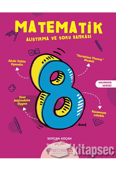 Matematus Yayınları 8. Sınıf Matematik Alıştırma Ve Soru Bankası