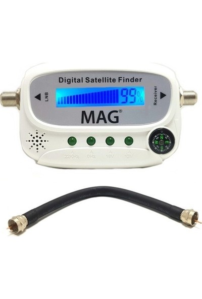 Mag 6300 Lcd Ekranlı Pusulalı Dijital Uydu Bulucu