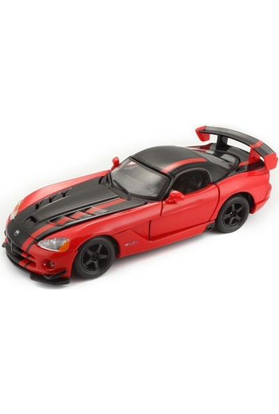 Burago 1/24 Ölçek Dodge Viper SRT 10 ACR Model Araba Burago 1/24 Ölçek Dodge Viper SRT 10 ACR Model Araba