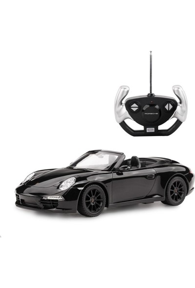 Rastar R/C 1/12 Uzaktan Kumandalı Porsche 911 Carrera S Işıklı Araba - Siyah Rastar R/C 1/12 Uzaktan Kumandalı Porsche 911 Carrera S Işıklı Araba - Siyah