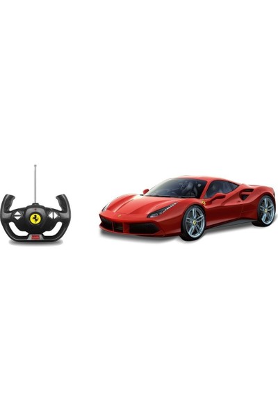 Rastar R/C 1/14 Uzaktan Kumandalı Ferrari 488 GTB Işıklı Araba - Kırmızı Rastar R/C 1/14 Uzaktan Kumandalı Ferrari 488 GTB Işıklı Araba - Kırmızı