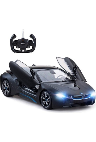 Rastar R/C 1/14 Uzaktan Kumandalı Kapıları Açılan USB Şarjlı BMW i8 Araba - Mat Siyah Rastar R/C 1/14 Uzaktan Kumandalı Kapıları Açılan USB Şarjlı BMW i8 Araba - Mat Siyah