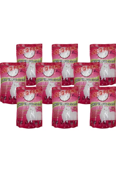 Long Feng Kristal Kedi Kumu 3,8 Lt 9 lu Paket Long Feng Kristal Kedi Kumu 3,8 Lt 9 lu Paket