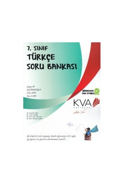 Koray Varol Akademi KVA 7. Sınıf Türkçe Soru Bankası