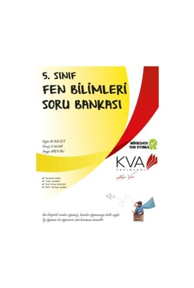 Koray Varol Akademi KVA 5. Sınıf Fen Bilimleri Soru Bankası