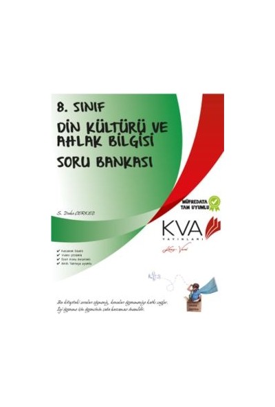 Koray Varol Akademi KVA 8. Sınıf Din Kültürü ve Ahlak Bilgisi Soru Bankası