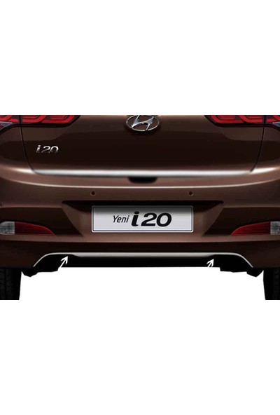 Spider Hyundai İ20 Arka Difüzör Çıtası 2014-2018 Spider Hyundai İ20 Arka Difüzör Çıtası 2014-2018