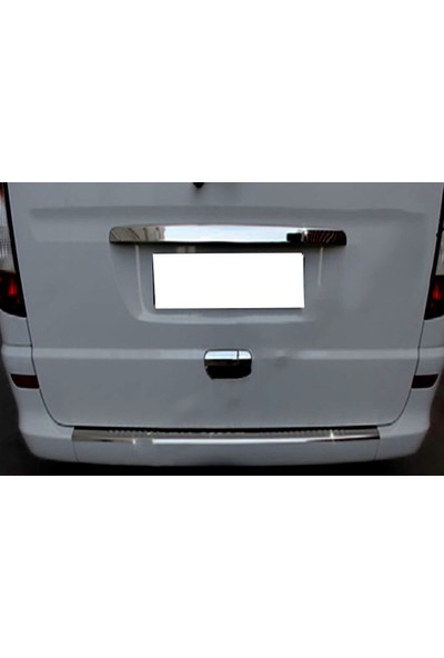 Spider Mercedes Vito W639 Arka Tampon Eşiği Paslanmaz Çelik 2004-2014 Spider Mercedes Vito W639 Arka Tampon Eşiği Paslanmaz Çelik 2004-2014