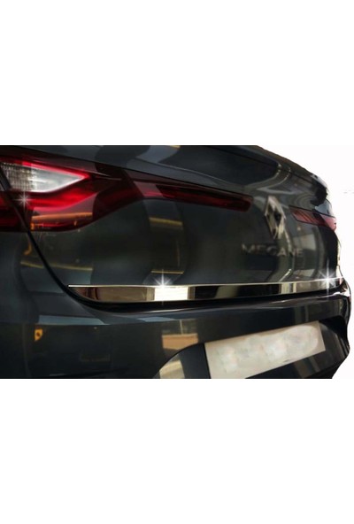 Spider Renault Megane 4 Sedan Krom Bagaj Alt Çıtası 2017 Üzeri