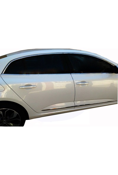 Spider Renault Megane 4 Sedan Krom Cam Çerçevesi 2017 Üzeri