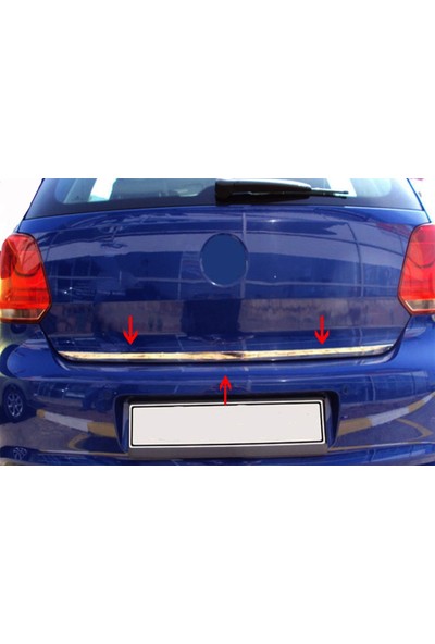 Spider Volkswagen Polo 5 Bagaj Alt Çıta Paslanmaz Çelik 2010-2014 Spider Volkswagen Polo 5 Bagaj Alt Çıta Paslanmaz Çelik 2010-2014