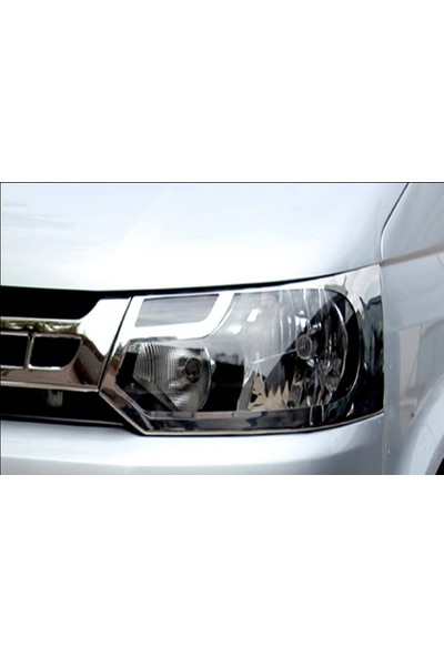 Spider Volkswagen T5.5 Transporter Far Çerçevesi 2 Parça Paslanmaz Çelik 2010 Üzeri Modeller Spider Volkswagen T5.5 Transporter Far Çerçevesi 2 Parça Paslanmaz Çelik 2010 Üzeri Modeller