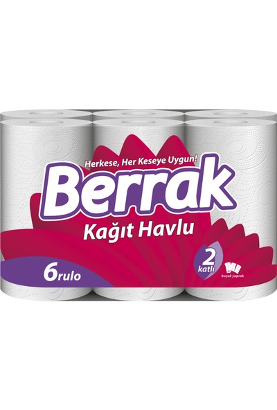 Berrak Kağıt Havlu 6'Lı