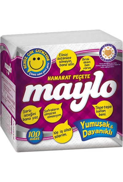 Maylo Peçete 100'Lü Maylo Peçete 100'Lü