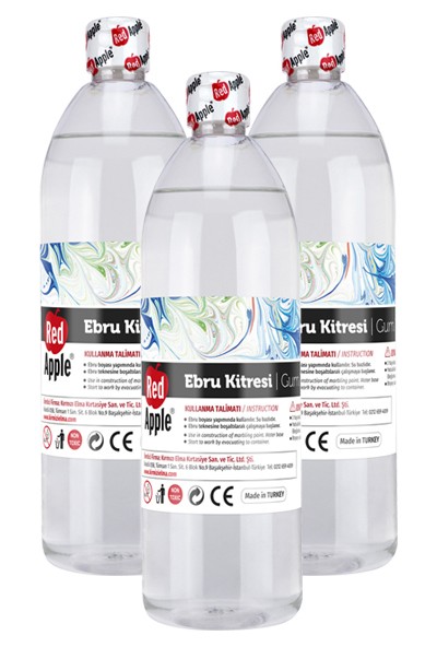 Hobi24 Red Apple Ebru Kitresi 1000Ml.