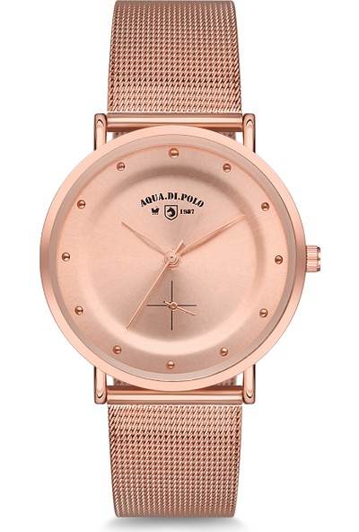 Aqua di Polo Kadın Rose Gold Hasır Kordonlu Analog Kol Saati APL2C8894H03 Aqua di Polo Kadın Rose Gold Hasır Kordonlu Analog Kol Saati APL2C8894H03