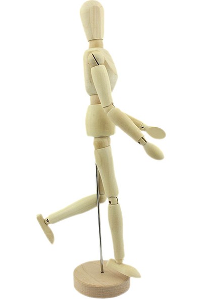 Dekodem Ahşap Manken Figür Hobi İnsan Figürü 30 Cm Dekodem Ahşap Manken Figür Hobi İnsan Figürü 30 Cm