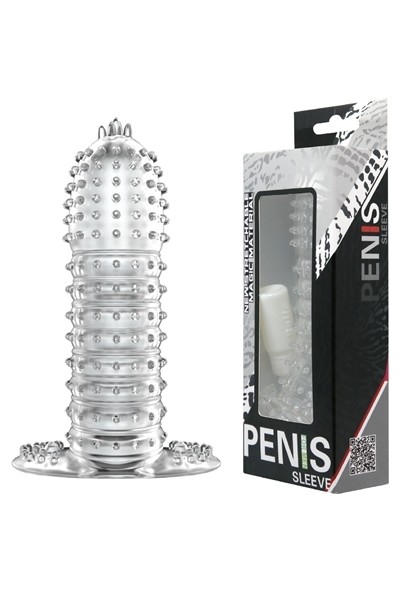 Baile Kabartmalı Yüzeyli Penis Kılıfı Uzatmalı Prezervatif Baile Kabartmalı Yüzeyli Penis Kılıfı Uzatmalı Prezervatif