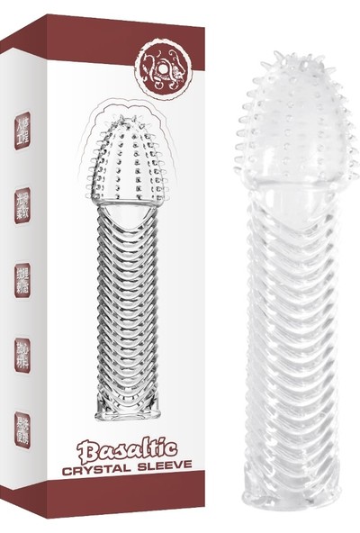 Baile Tırtıklı Dolgulu Penis Kılıf