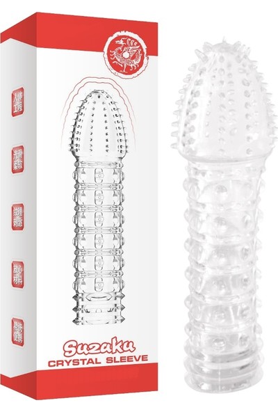 Baile Dildo Silikon Penis Kılıfı Uzatmalı Prezervatif