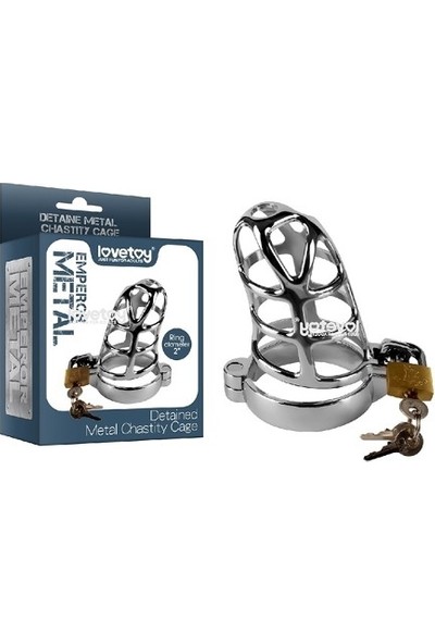 Lovetoy Lovetoy Çelik Penis Kafesi Erkek Bekaret Kilidi Fantezi İç Giyim Lovetoy Lovetoy Çelik Penis Kafesi Erkek Bekaret Kilidi Fantezi İç Giyim