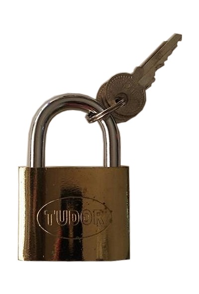 Tudor Gold Asma Kilit 50 Mm 3 Anahtarlı Tudor Gold Asma Kilit 50 Mm 3 Anahtarlı