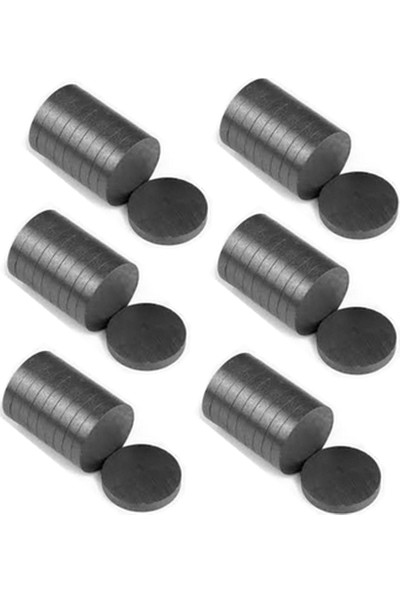 Magnet Deliksiz Mıknatıs Yuvarlak 1.6 Cm Çapında 60 Adet