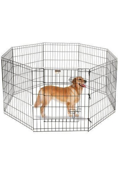 Imparator Köşeli Bahçe Köpek Çiti 76X61X8 Parça Köşeli Siyah Renk Imparator Köşeli Bahçe Köpek Çiti 76X61X8 Parça Köşeli Siyah Renk