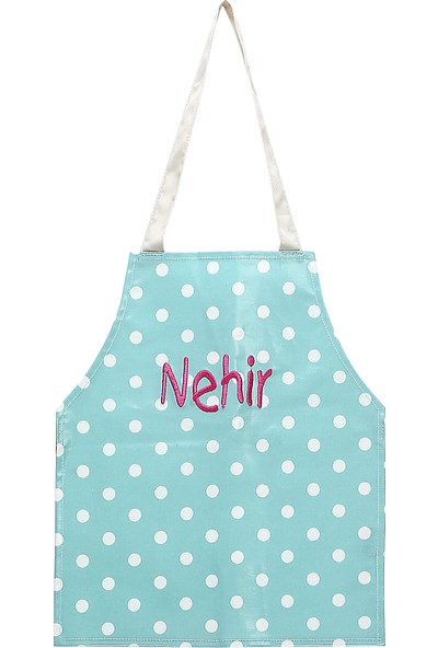 Pompon İsme Özel Çocuk Önlüğü