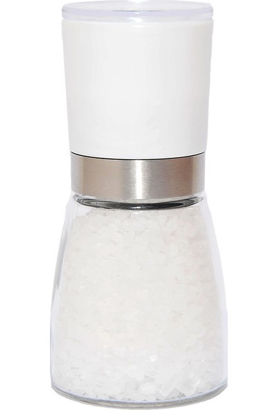 Çiftçiler Tuz Karabiber Değirmeni Beyaz + Çankırı Tuzu 200 Gr