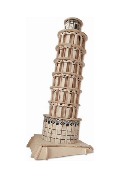 Piramigo 3D Ahşap Maket Puzzle Pisa Kulesi - Pisa Tower 144 Parça Piramigo 3D Ahşap Maket Puzzle Pisa Kulesi - Pisa Tower 144 Parça